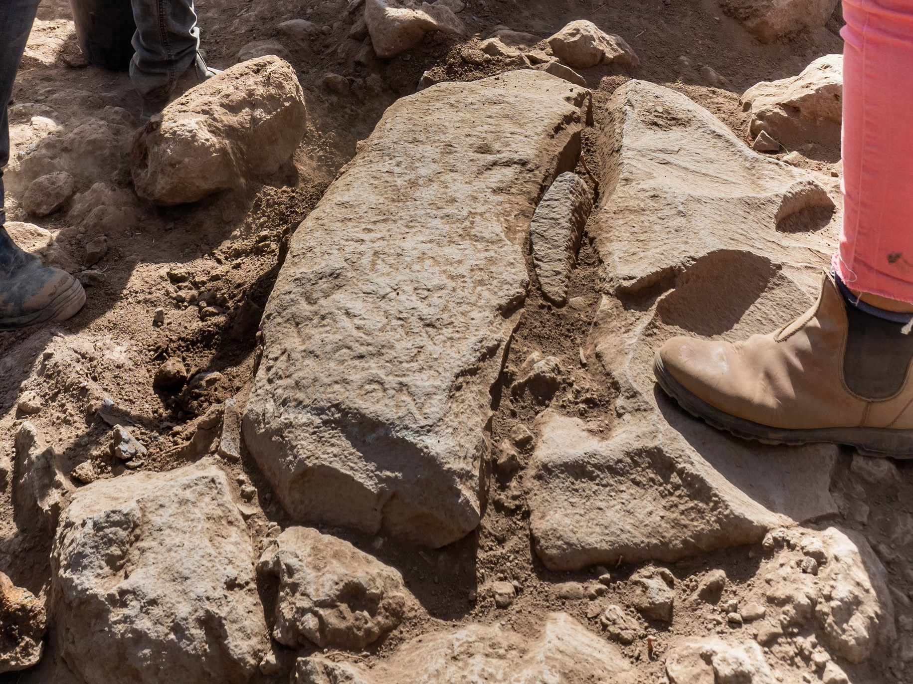 Ancient Boundary Stone Discovered - Biblical Archaeology Society