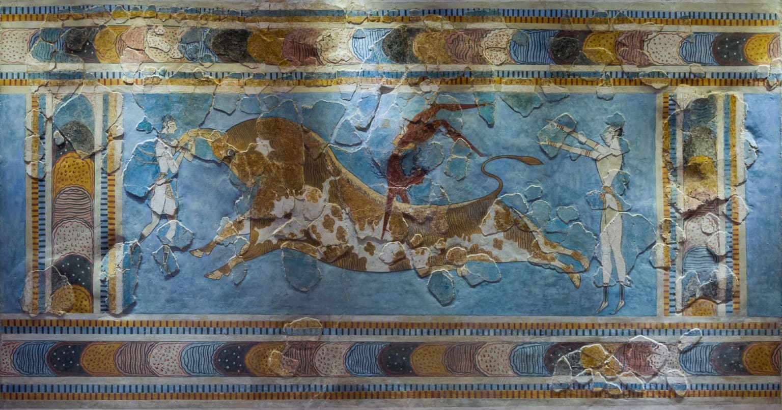 A Sacrificial Minoan Bull - Biblical Archaeology Society