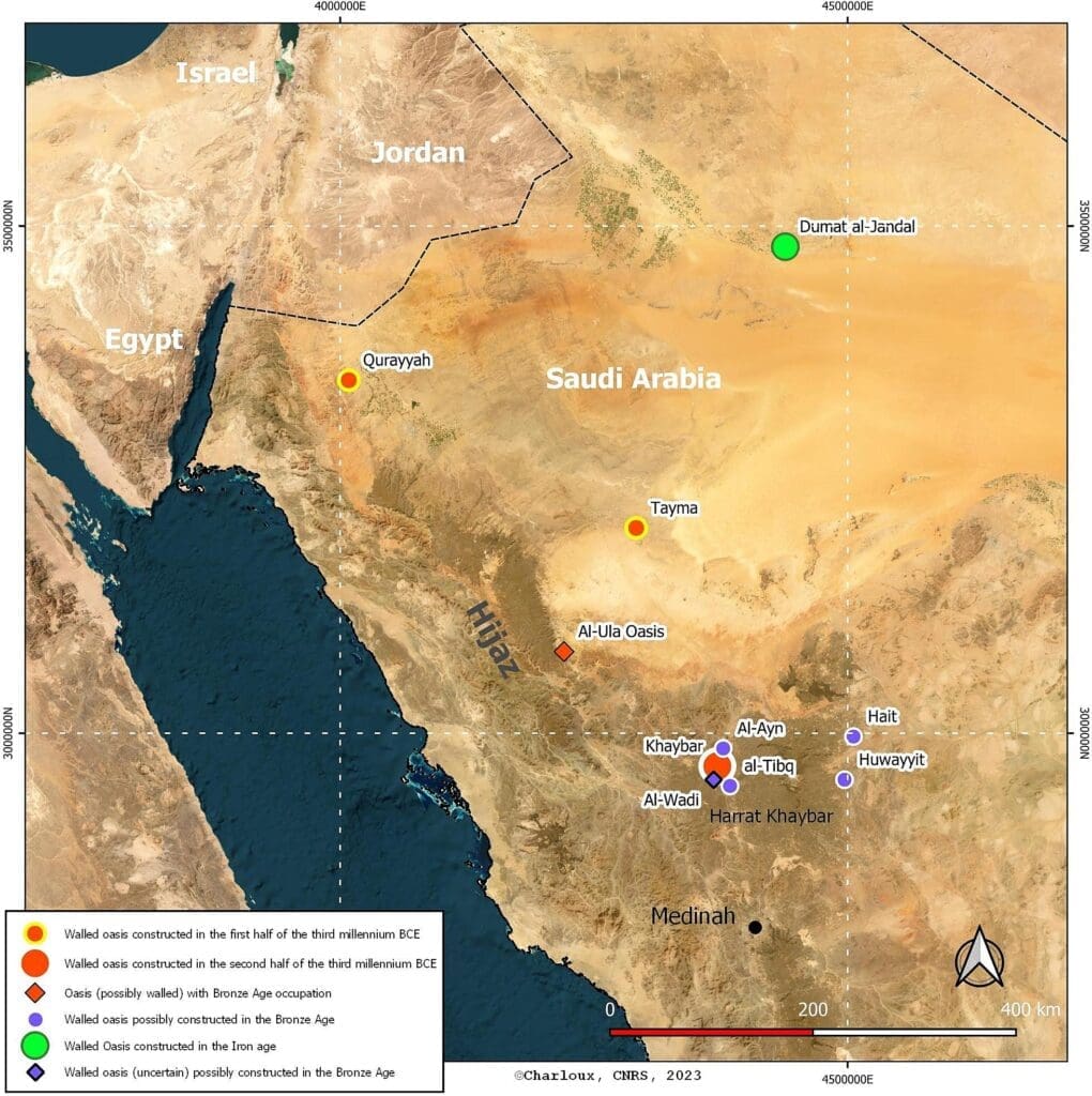 Bronze Age Fortifications Discovered in Northwest Arabia - Biblical ...